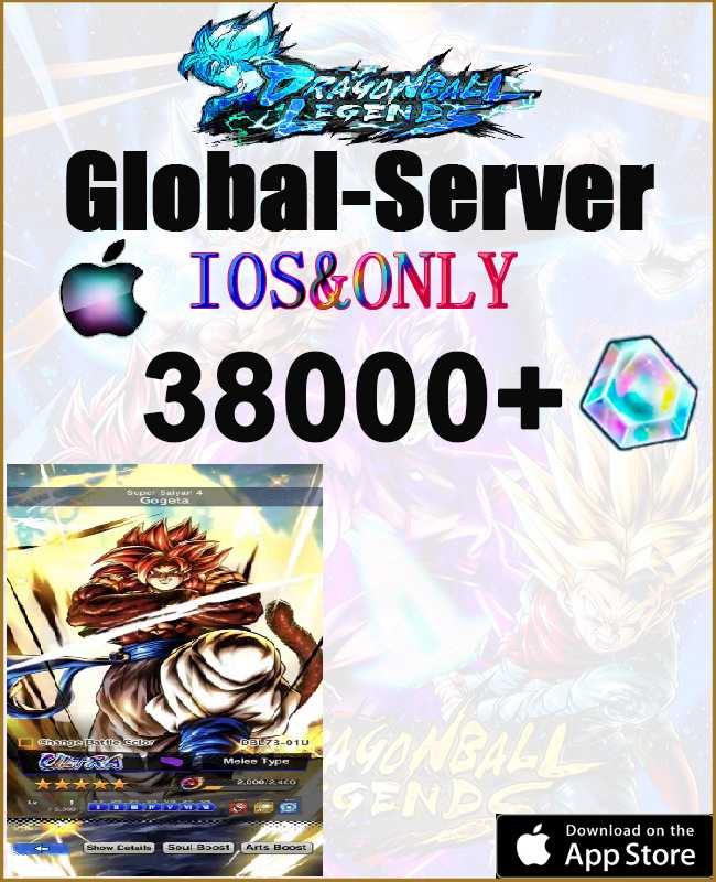 Global 【IOS Only】⭐UL Super Saiyan 4 Gogeta + 38000-40000 Chronograph ...