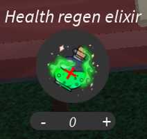 50 HEALTH REGEN ELIXIR - [PROJECT SLAYERS - ROBLOX]