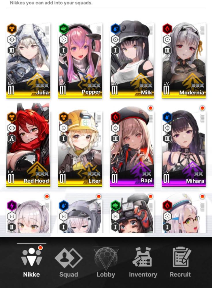 NA| 𝗟𝘃𝗹:𝟲 | 𝗦𝗦𝗥: Modernia+Liter+Red Hood+Pepper+Julia+Milk #03