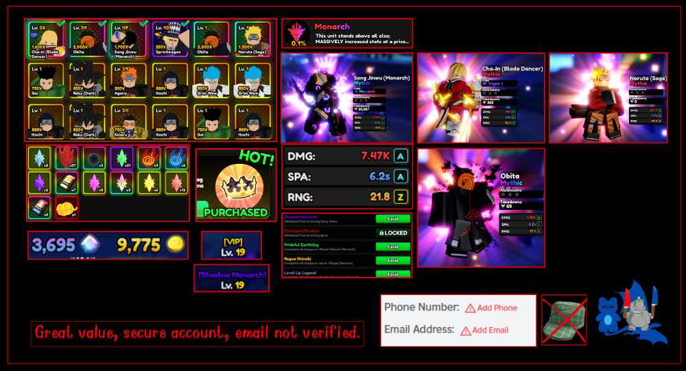 Evo Mythical Song JinWu(Monarch)| Trait Monarch 0.1%|Evo Cha-in | 4 ...