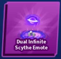 dual infinite scythe emote