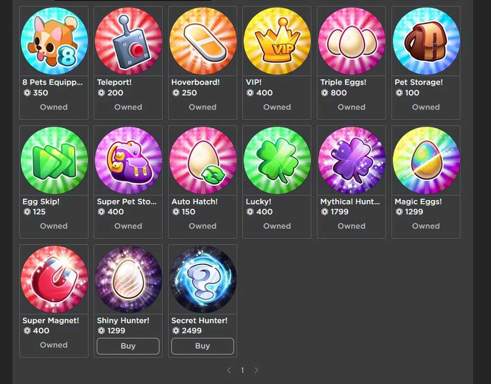 Pet Simulator X! | PSX | 13 gamepasses