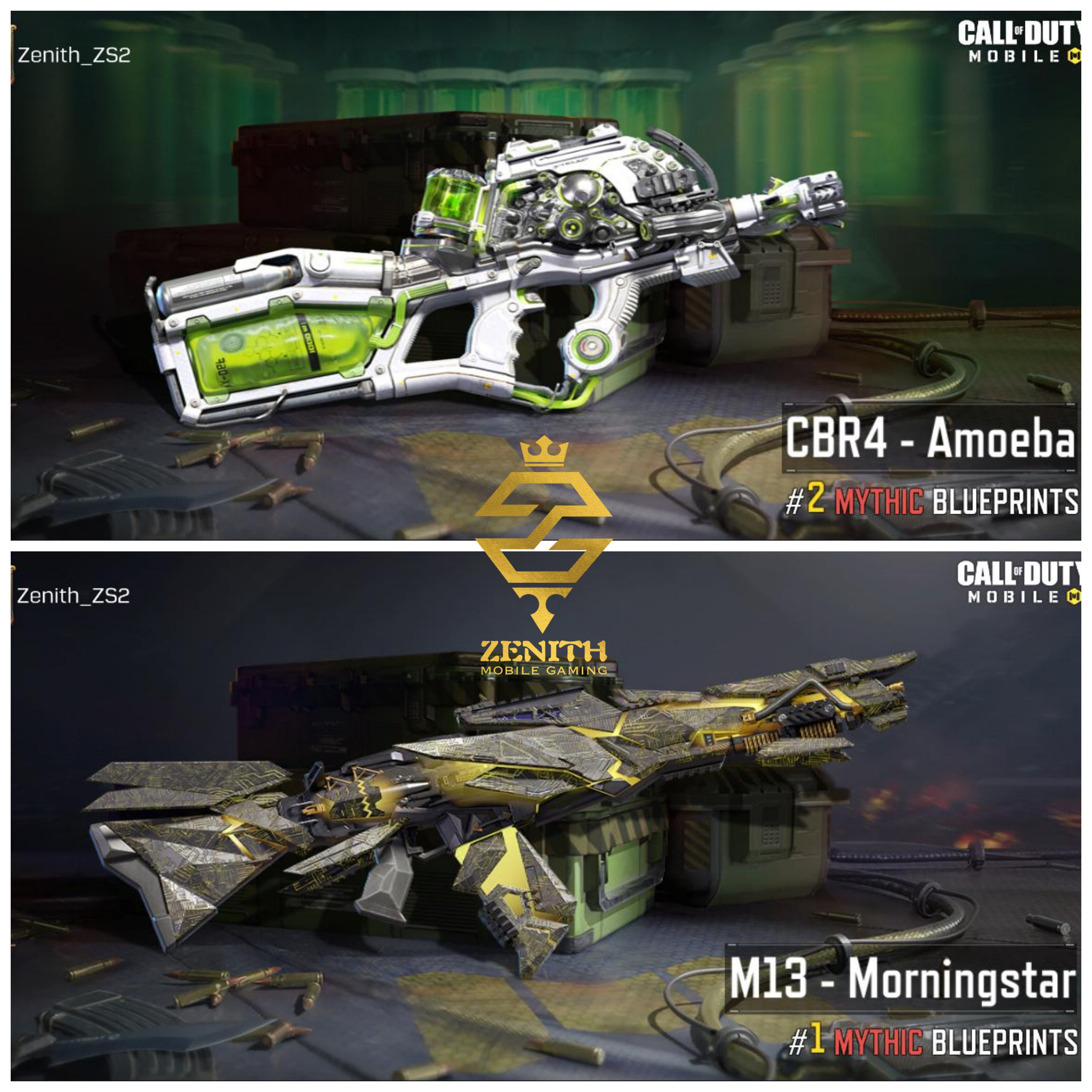 Mythic Diamond M13 &Mythic CBR4 - Activision Single save &-10cp Video ...