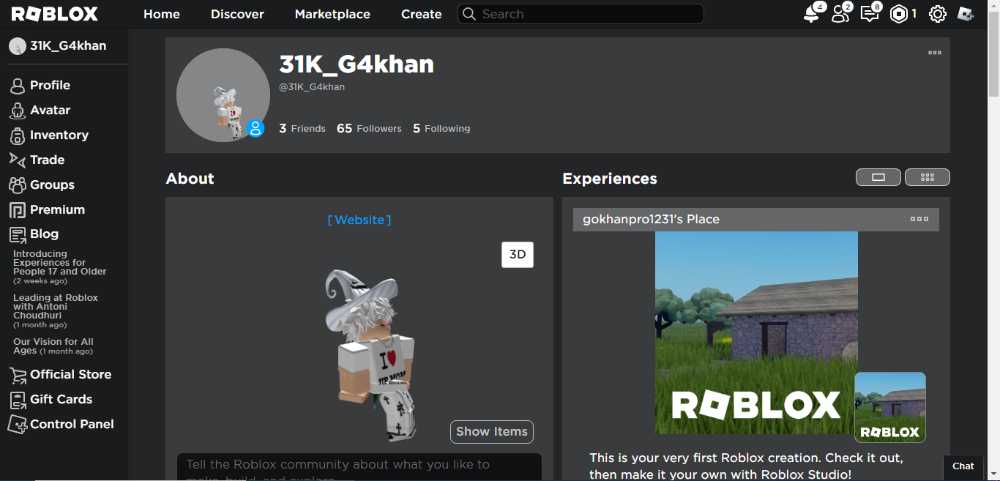 150k+ total roblox account (have korblox)