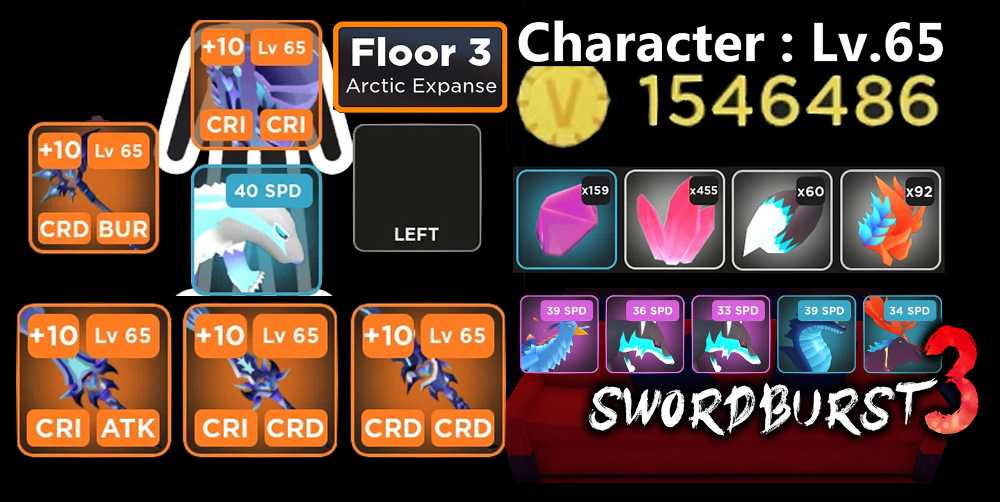 Swordburst 3 Account Level 65 [Maximum] INSTANT DELIVERY