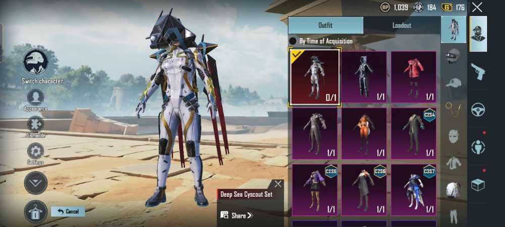 1266N | Lv 55 - 45 Set M416 Desert Camo M24 Timeworn Pattern Crown IV ...