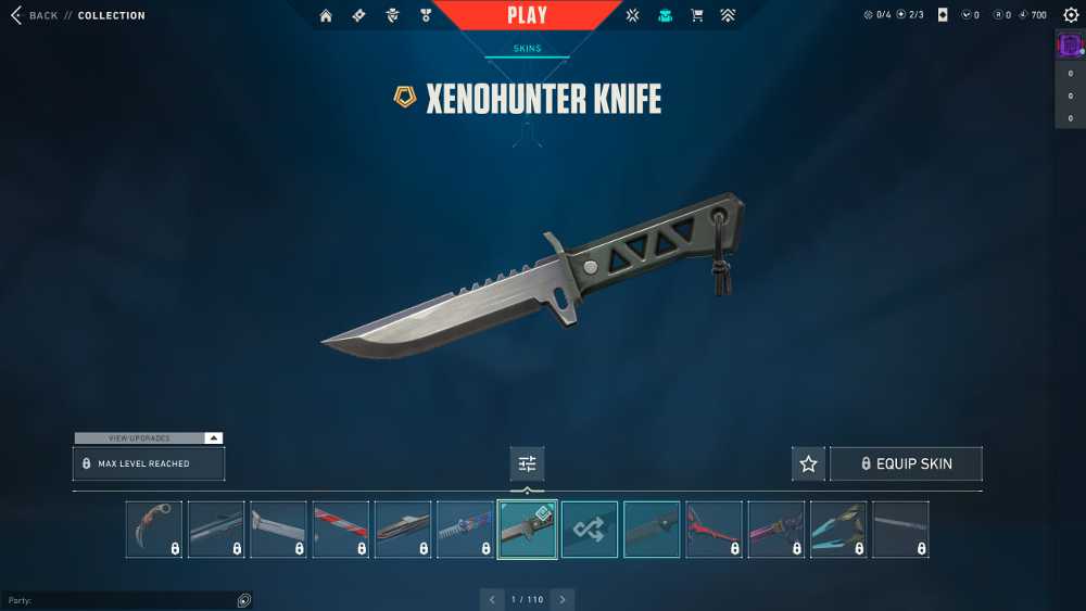 NA/USA | Quick Delivery | Xenohunter Knife + Valiant Hero Vandal | Full ...