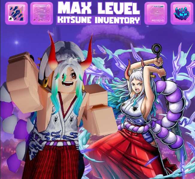 𖥠 Blox Fruit 2600 Max Level ‍ Kitsune+Quack Inventory ‍Godhuman ...