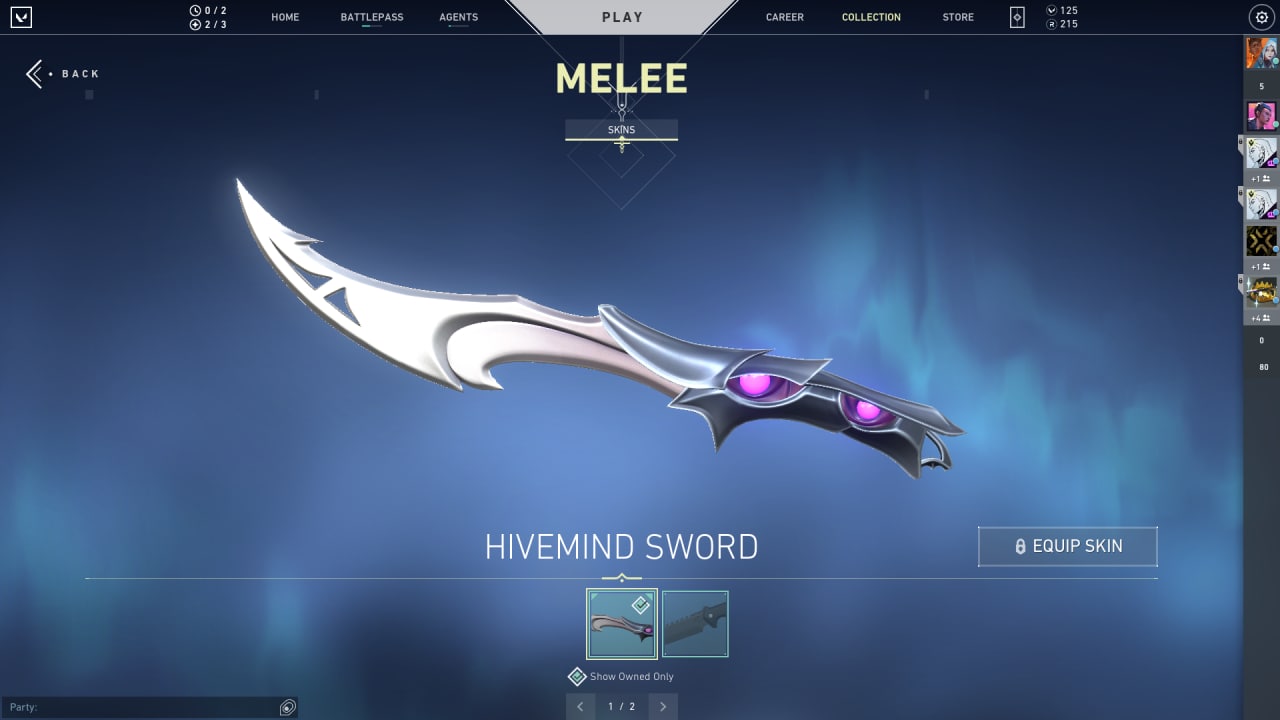 AP/ASIA/AUS | 18/18 Agents | Elderflame Vandal + Hivemind Sword ...