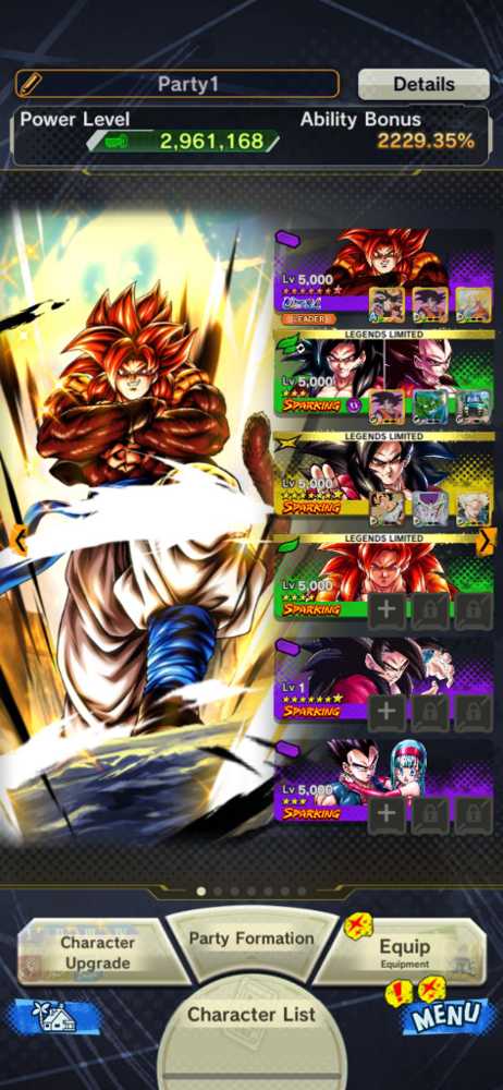 [TADBL040] Ios + Android / UL New Gogeta Super Saiyan 4 Full Star ( 14S ...