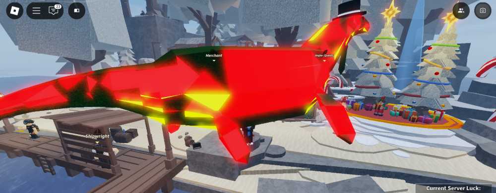 100% [Ready] [Fisch] Sparkling Shiny Big Jolly Nessie | One Stock Only ...