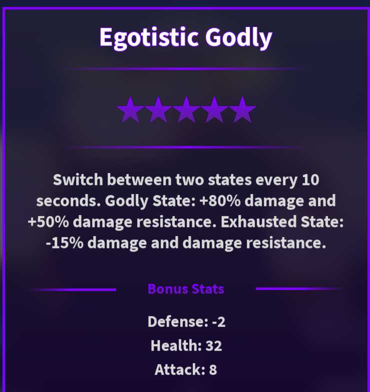 A Universal Time | HEX EGOTISTIC GODLY King of Curses (SUKUNA) OP Stats ...