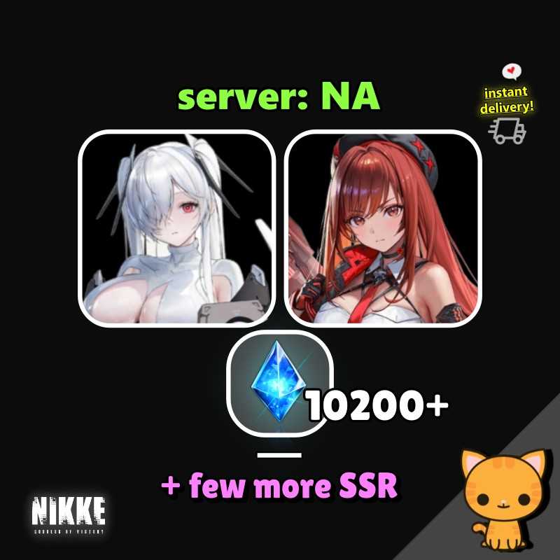 NA | starter Rapi Red Hood + Cinderella + 10k Gems + few more| NIKKE ...
