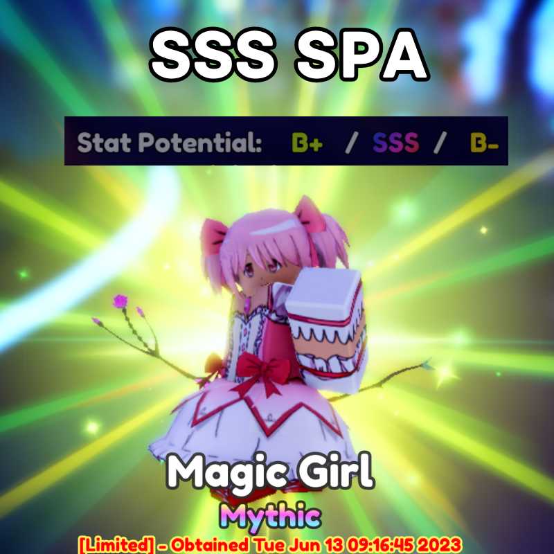 A483Magic girl SSS SPA 10.3% - Anime Adventures - Instant Delivery