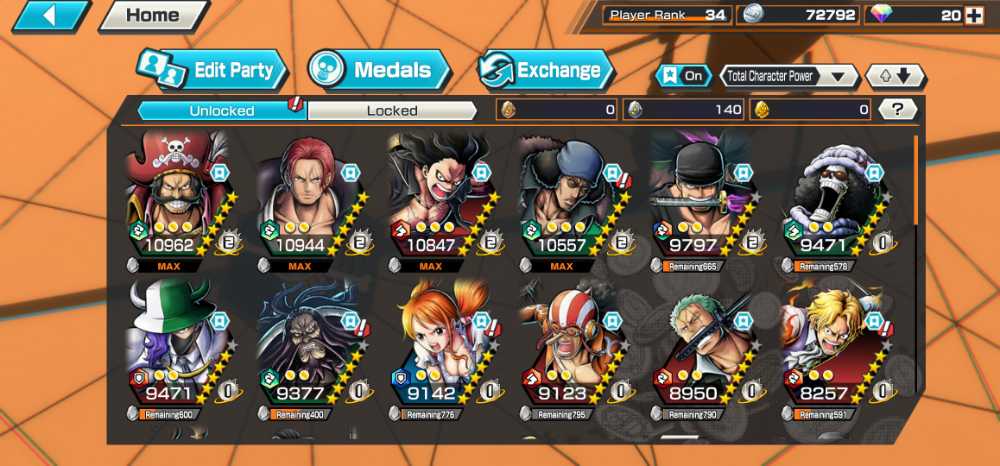 Cheap account 3EX Shanks film red MAX ft Roger MAX2| ft ZORO 83 ft ACCOUNT LEVEL : 34 CHAR ...