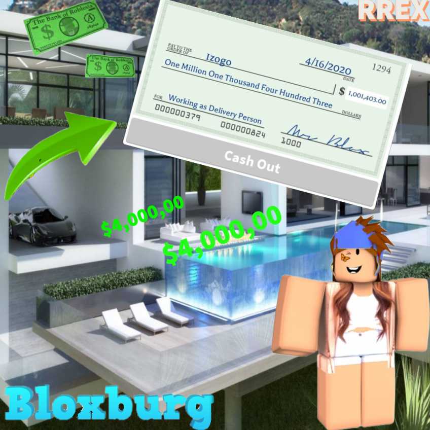 1,500,000 (1.5MILLION) Bloxburg Cash / Bloxburg Money