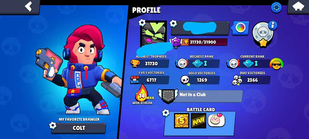 77 brawlers ⭐ 31k trophy 77 skins ⭐challenger colt, 8-bit virus