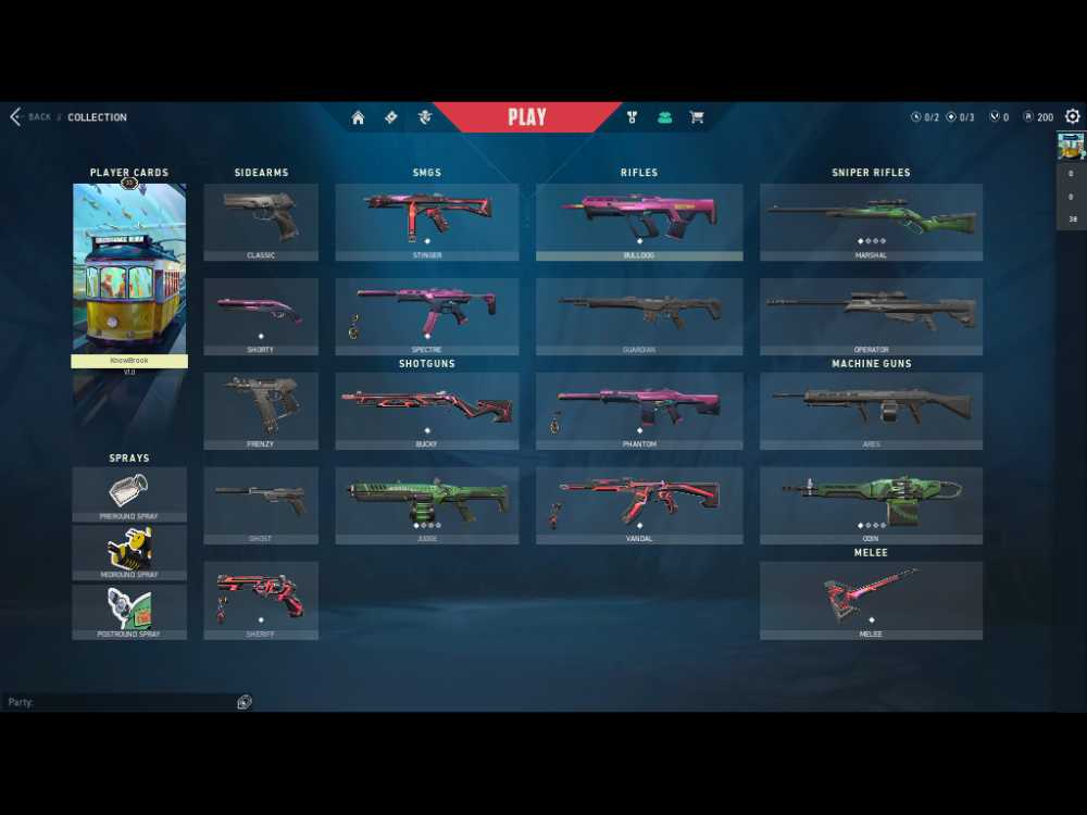 13 skins NA .SYS Melee / Coalition: Cobra . Hue Shift Phantom . .SYS ...