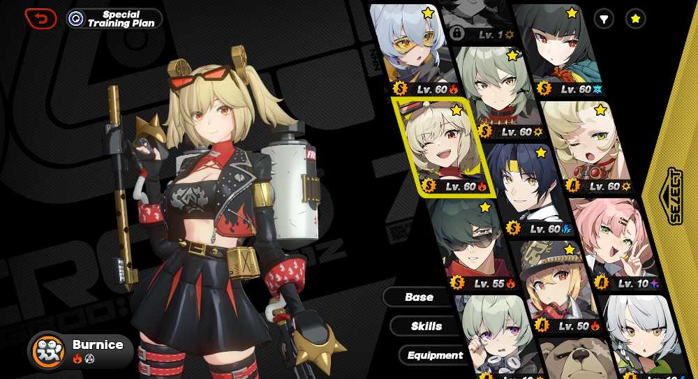 [Asia] Burnice, Lighter, Miyabi+W Engine, Caesar, Harumasa, Soldier 11 etc