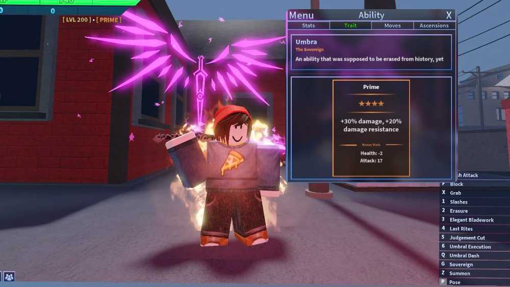 Primeumbra Bonus Stats Atk 17 A Universal Time Aut Roblox