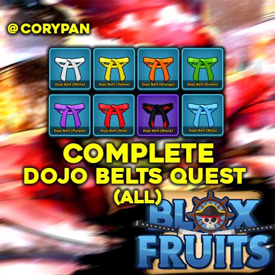 Blox Fruits Boosting - Complete Dojo Belts Quest (All)