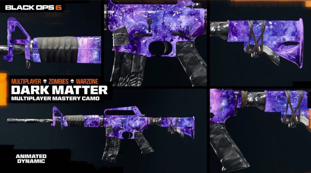 B06 [ Dark Matter Camo Unlock in All guns ( LEVEL 1-10 ) * Soft ...