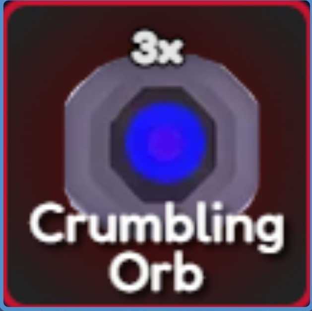 X3 Crumbling Orb | Anime Last Stand ALS | Roblox Items