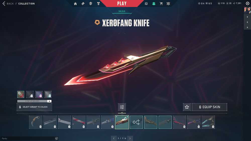 EU XERØFANG Knife + VCT x M8 Classic + Sovereign Phantom + Gaia's ...