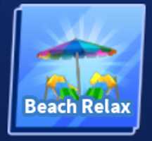 beach relax emote - blade ball