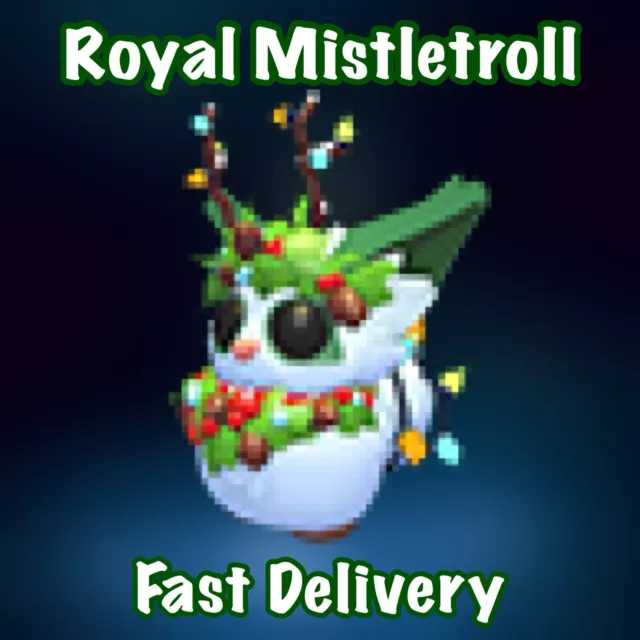 ROYAL MISTLETROLL FR Adopt Me Item Roblox