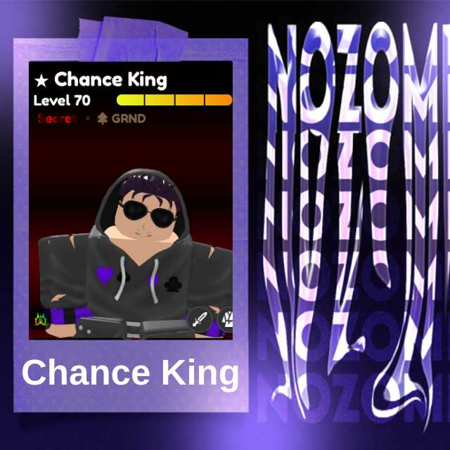Chance King ( Hakari ) Almighty / AD / Roblox