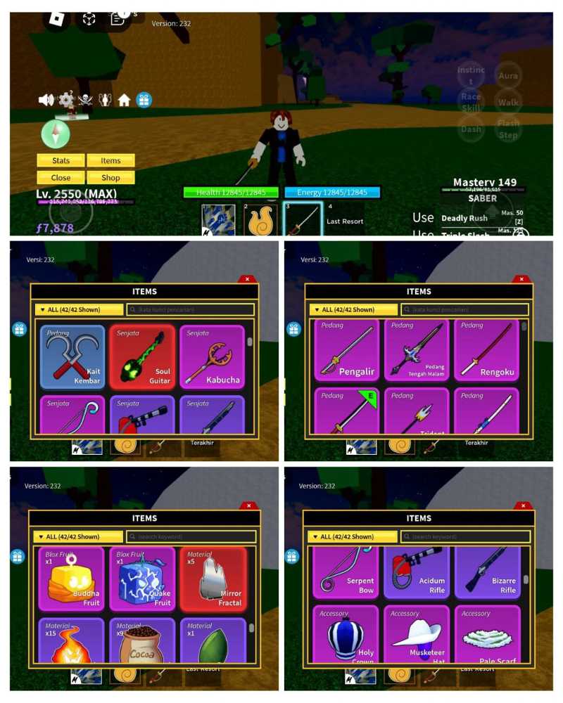 SWORD : SG ON, KABUTCHA ON, SERPENT BOW, CANVENDER, MIDNIGHT BLADE ...