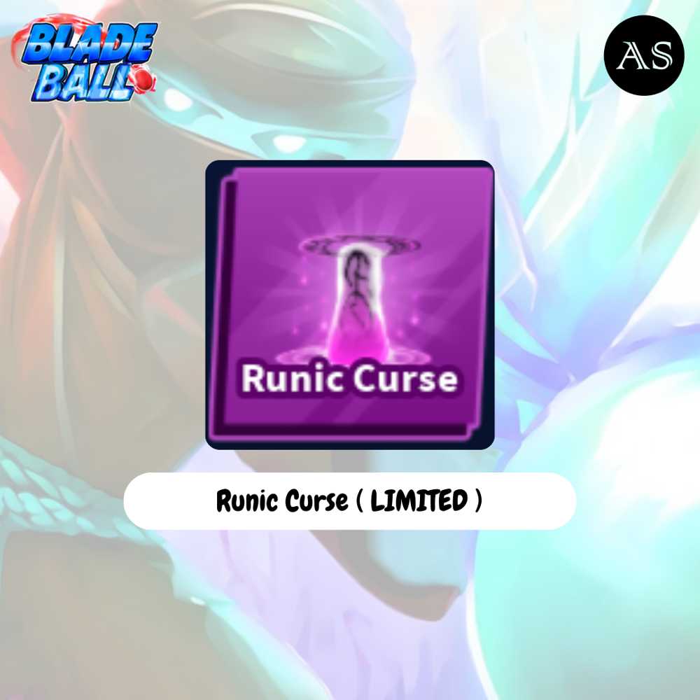 Runic Curse ( Limited Explosion ) [ Blade Ball ]