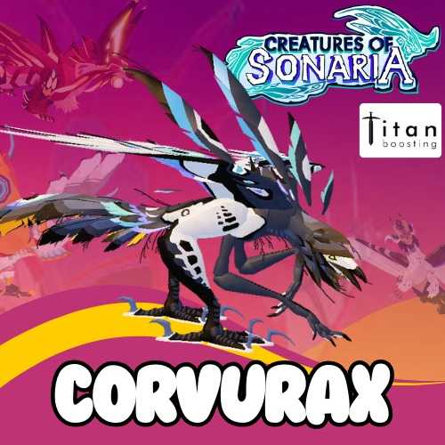 CORVURAX | Creatures Of Sonaria COS Creatures and Mushrooms FAST ...