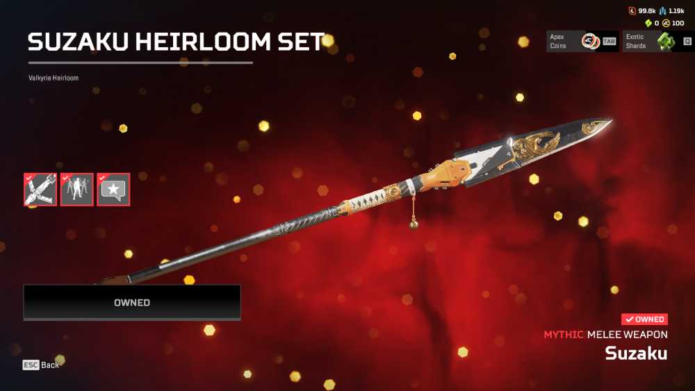 #C093 [PC/XBOX/PSN] LV 477 | 174 Baller | 4 HEIRLOOM : Valk, Crypto, Gibby, BH | 1 PRESTIGE ...