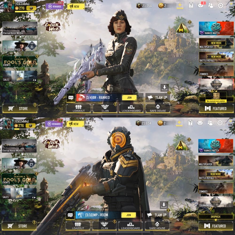 LEVEL 270 CODM ACCOUNT WITH MYTHIC TYPE 19 CELESTIAL INK AND VIVIAN ...