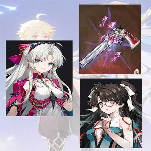 Asia|Female|Carlotta + Carlotta Weapon + Zhe Zhi | Random 4 stars |The ...