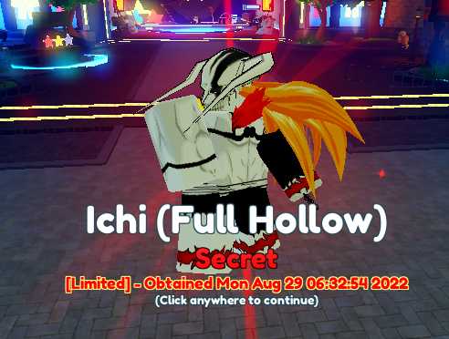 Anime Adventures | Ichi (Full Hollow)