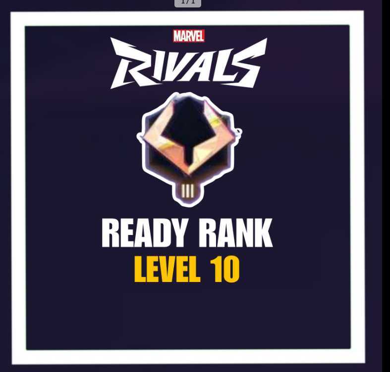 [STEAM] MARVEL RIVALS LEVEL 10 READY FOR RANKED | RANK READY | RFR ...