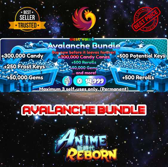 [Anime Reborn]Avalanche Bundle [GIFT] - Instant Delivery
