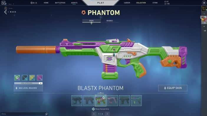 [EU] [73 Skins] Gaia's Vengeance Vandal | Prime Vandal | BlastX Phantom ...