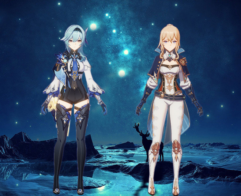 Eula+Jean - NA//AR7-11 - Genshin starter account - You can link to ...