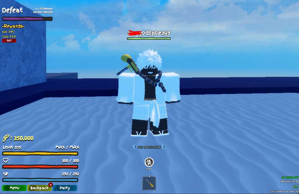 GPO - Grand Piece Online - 575 LV - Cyborg / UNLINKED 7