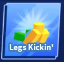 legs kickin emote - blade ball