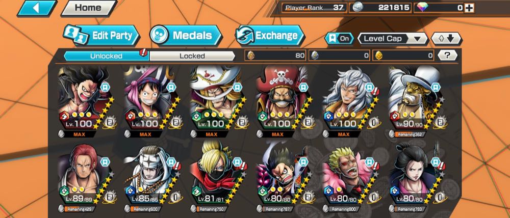 ️2 Extreme| Roger Max| Shanks 90| Whitebeard Max| Snakeman Max| Instant ...