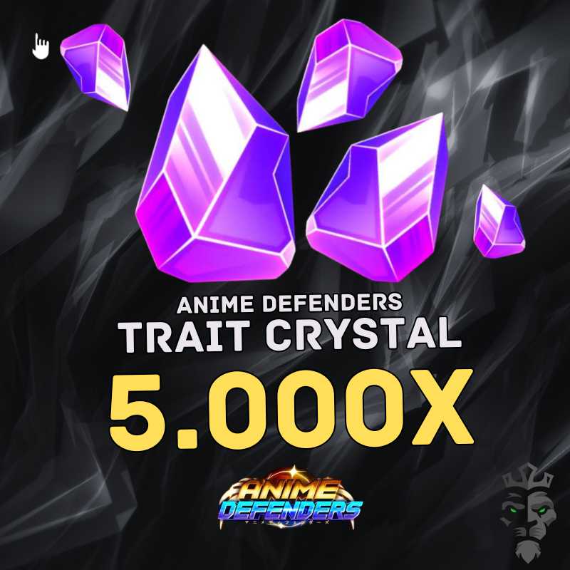 OMG!!! 5,000 Trait Crystal RR Reroll Anime Defender Best Price