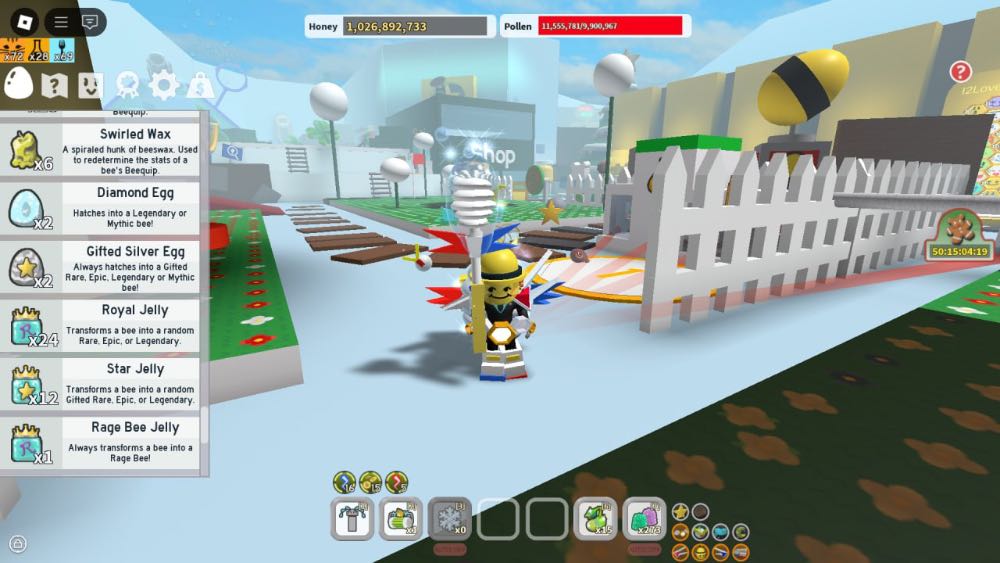 BSS.119 Bee Swarm Simulator | BSS | Account 43 Bee | Auto Delivery