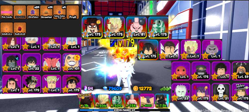 #036 ⭐ASTD⭐ All Star Tower Defense Good ACCOUNT Lvl 179 : x5 7 STAR ...