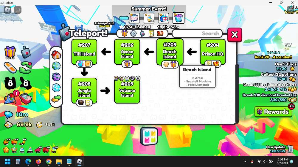 100% [Instant] [PS99] Rank 20 | Rebirth 8 | Ascendant | Equip Pet +78 ...