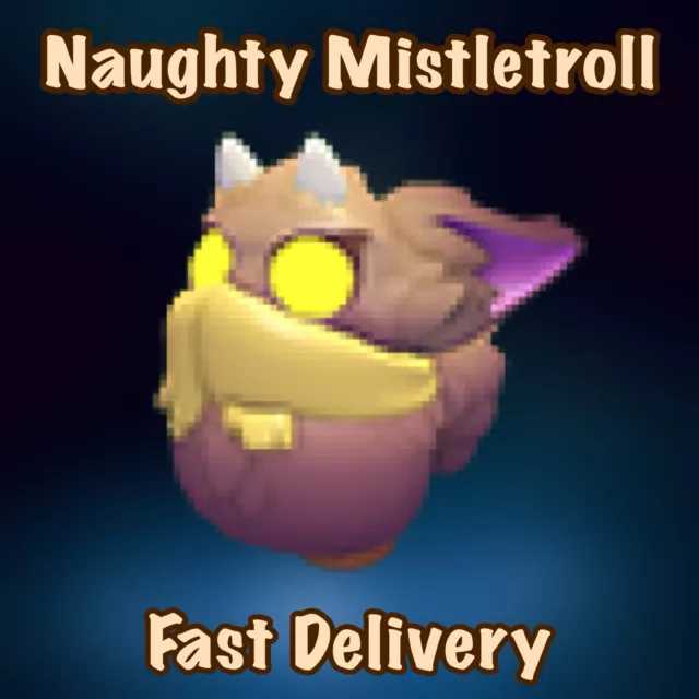 Naughty Mistletroll FR Adopt Me Item Roblox